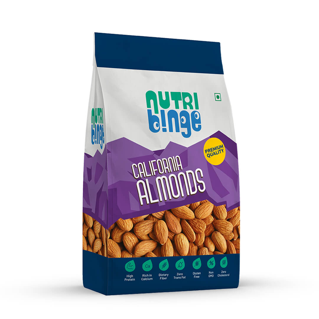 Flat 36% Off | Buy Premium California Almonds-500g Online